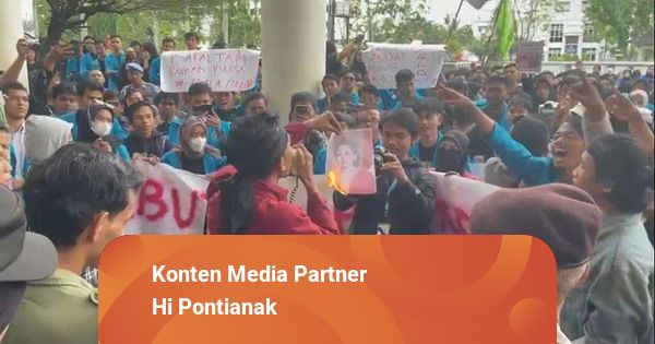 PDIP Kalbar Sesalkan Aksi Unjuk Rasa Mahasiswa yang Bakar Foto Puan ... PDIP Kalbar Sesalkan Aksi Unjuk Rasa Mahasiswa yang Bakar Foto Puan ...